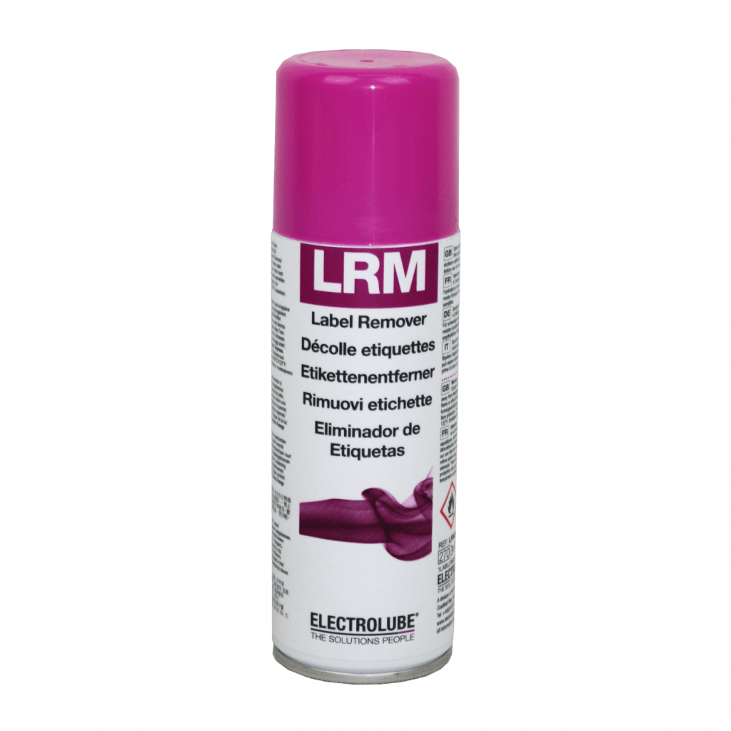 Label Remover | Cleaner | Electrolube Distributor | Electrolube
