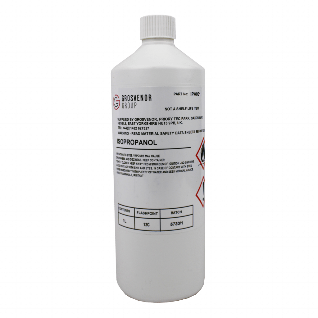 Isopropanol 1L | IPA Spray | Cleaner | Grosvenor Group